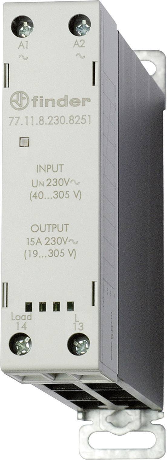 Finder 77.11.8.230.8251 poluprovodnički relej (SSR) 15 A 305 V/AC