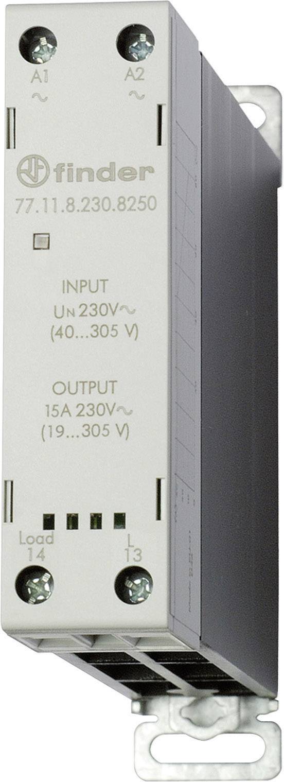 Finder 77.11.8.230.8250 poluprovodnički relej (SSR) 15 A 305 V/AC