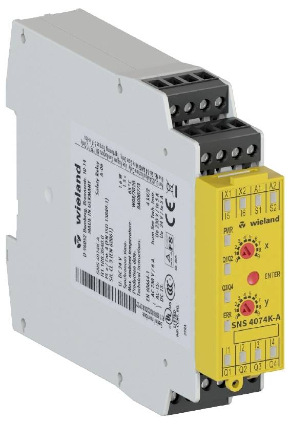 Wieland Electric SNS 4074K-A DC 24V 9,9 HZ monitor mirovanja