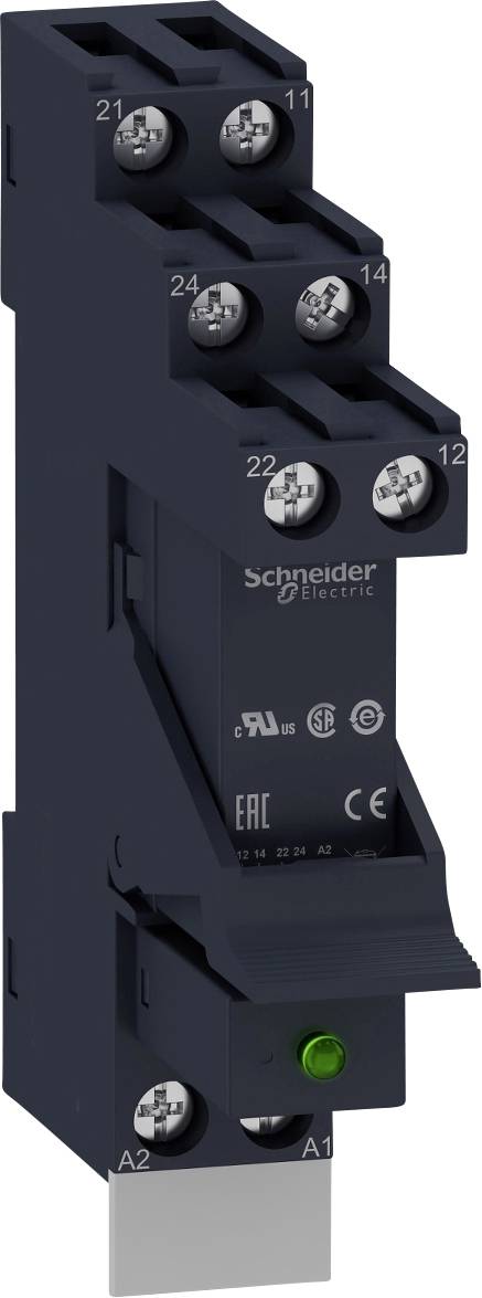 Schneider Electric RSB2A080BDPV interfejs relej 2 CO kontakt 24 V/DC (pak. 30 kom)