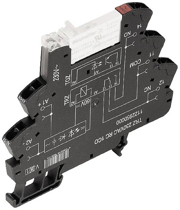 Weidmüller TRZ 230VAC RC 1CO AGSNO relejni modul 1 CO kontakt 230 V/AC (pak. 10 kom)