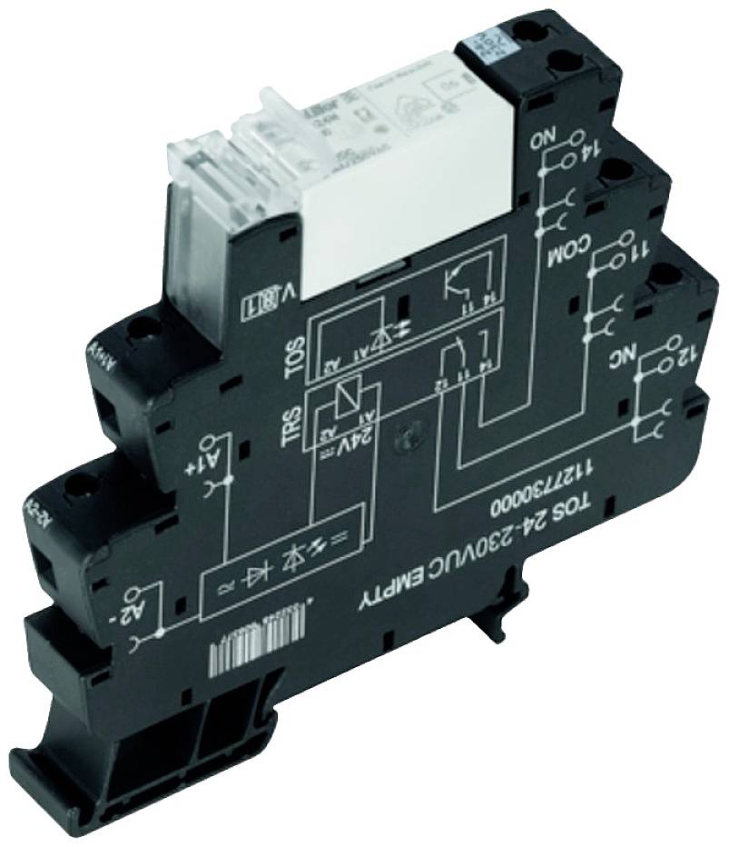 Weidmüller TRS 24-230VUC 1CO 16A relejni modul 1 CO kontakt 24 V DC/AC, 230 V DC/AC (pak. 10 kom)