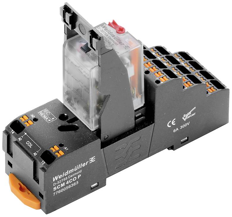 Weidmüller DRMKITP230VAC 4CO LD/PB relejni modul 4 CO kontakt 230 V/AC (pak. 10 kom)