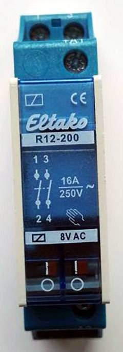Eltako R12-200-8V prekidački relej 2 NO kontakt 8 V