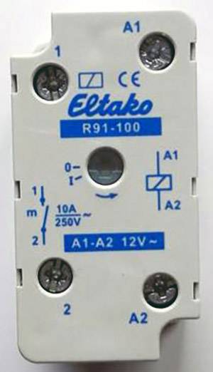 Eltako R91-100-12VAC prekidački relej 1 NO kontakt 12 V