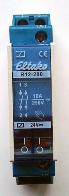 Eltako R12-200-24V DC prekidački relej 2 NO kontakt 24 V