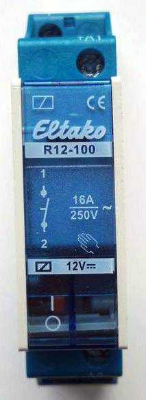 Eltako R12-100-12V DC prekidački relej 1 NO kontakt 12 V