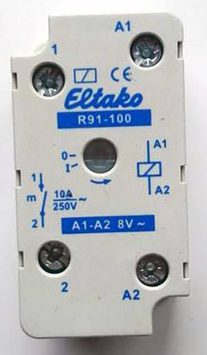 Eltako R91-100-8VAC prekidački relej 1 NO kontakt 8 V