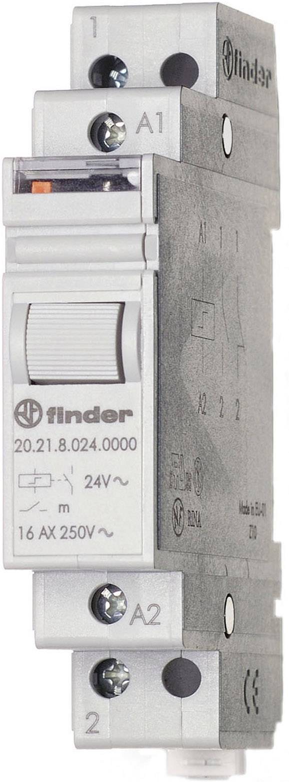 Finder Impulsni relej 20.21.8.024.4000 16 A 24 V AC 1 NO kontakt