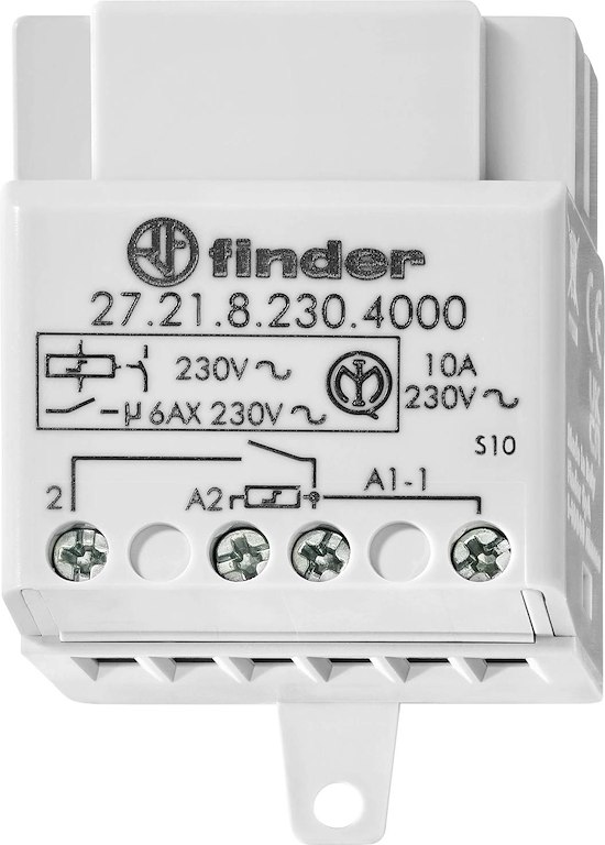 Finder Impulsni relej 27.21.8.230.4000 230 V AC 1 NO kontakt