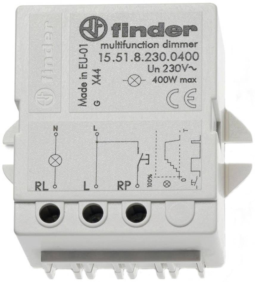 Finder Impulsni relej 15.51.8.230.0400 230 V AC 400 W 1 NO kontakt