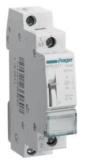 Hager Impulsni relej EPN511 16 A 12 V AC 1 NO kontakt
