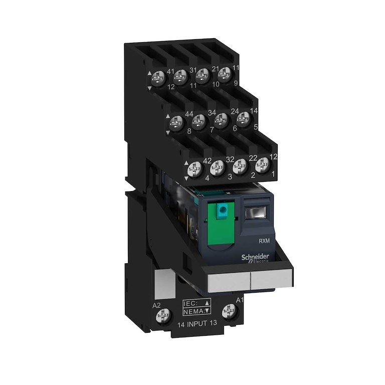 Schneider Electric Impulsni relej RXM4AB2BDPVS 6 A 24 V DC 4 W