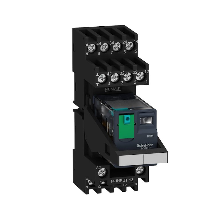 Schneider Electric Impulsni relej RXM4AB2BDPVM 6 A 24 V DC 4 W