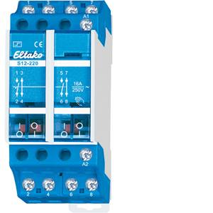 Eltako Impulsni relej S12-220-230V 16 A 230 V 230 V AC 2300 W 2 NO kontakt