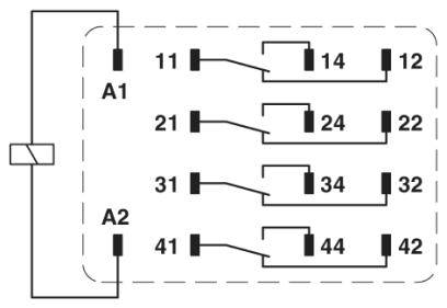 Phoenix Contact REL-IR4/LDP- 48DC/4X21 industrijski relej (pak. 10 kom)