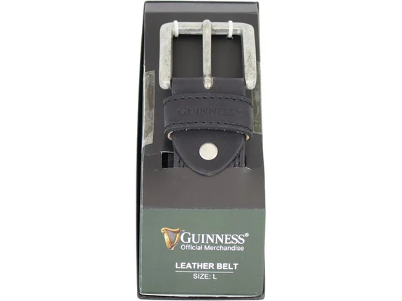 Guinness Muški kožni kaiš u poklon kutiji BT01