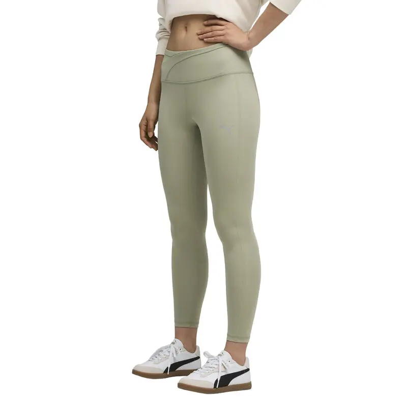 Puma Ženske helanke Evostripe High-Waist Tights, Zelene