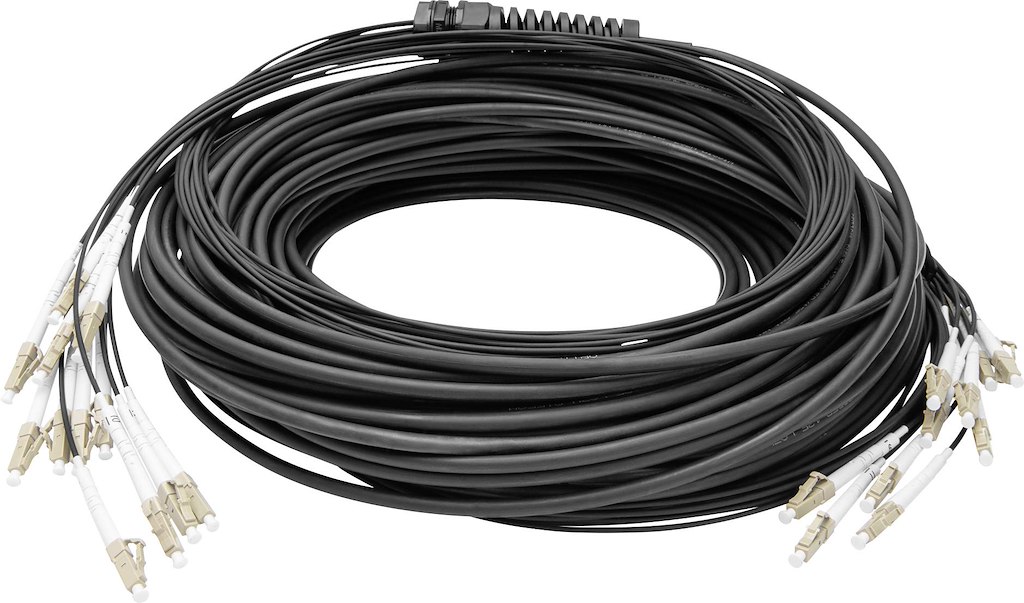 Digitus DK-2433CU100BK-BBB optički priključni kabl 100 m crna LC/UPC-utikač