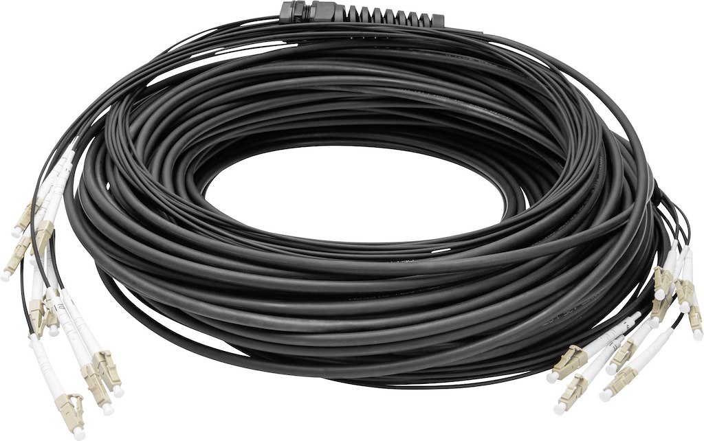 Digitus DK-2433CU030BK-BBB optički priključni kabl 30 m crna LC/UPC-utikač