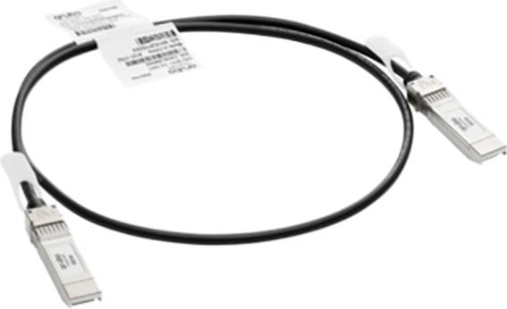 aruba optički priključni kabl 1,00 m crna, srebrna SFP+