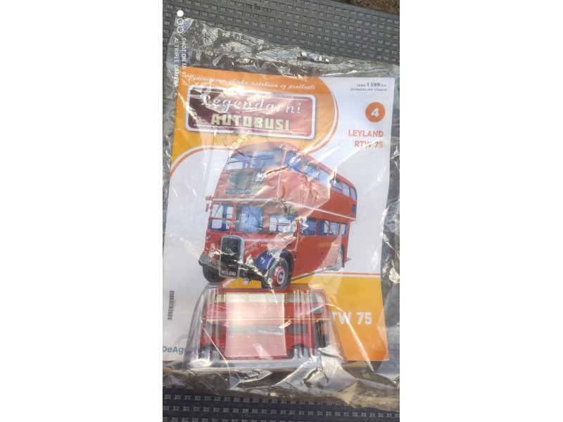 DeAgostini Legendarni Autobusi 1:72 (od 1-6)