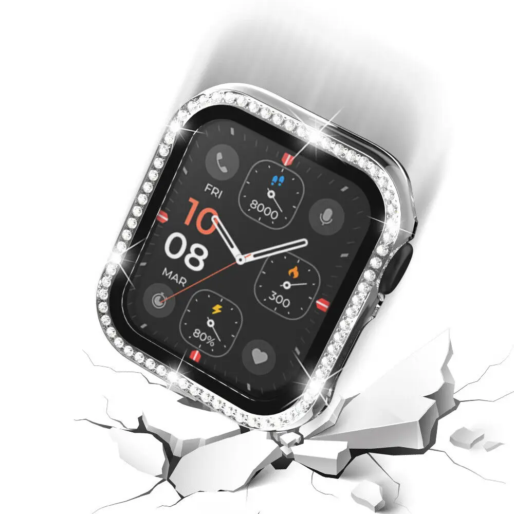 Brother Zaštitna maska za pametni sat + Zamenska narukvica za pametni sat za Apple Watch S10, Providna