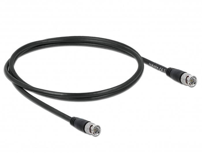 Delock 80081 spojni kabl 1 m BNC muški konektor crna
