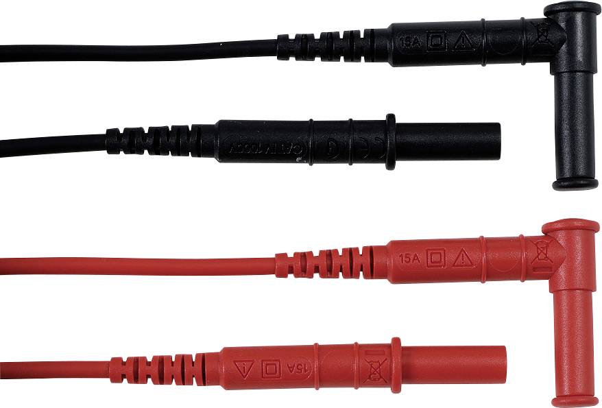 Chauvin Arnoux P01295451Z set mernih vodova CAT III 1500 V, CAT IV 1000 V 15 A 1,5 m