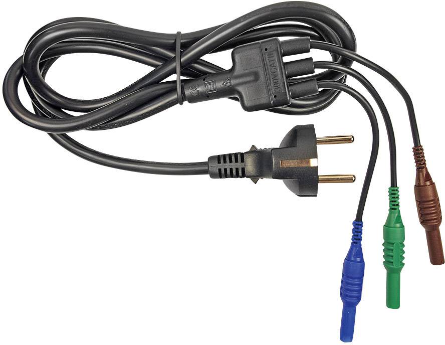 Cliff CIH29950 bezbednosni merni kabl, komplet CAT II 300 V 1,50 m 1 mm²