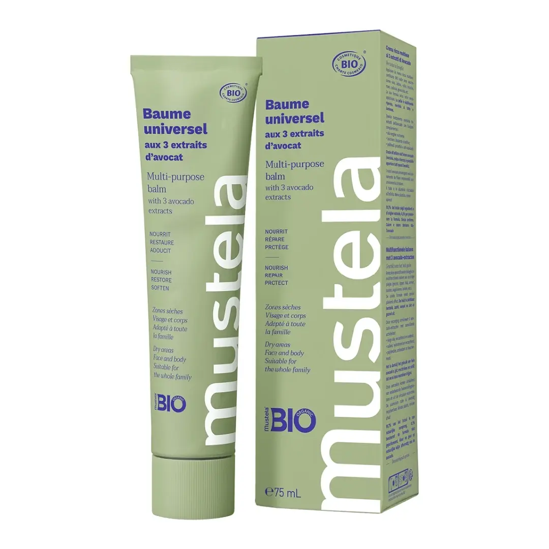 Mustela Univerzalni balzam za celu porodicu Bio Organic, 75 ml