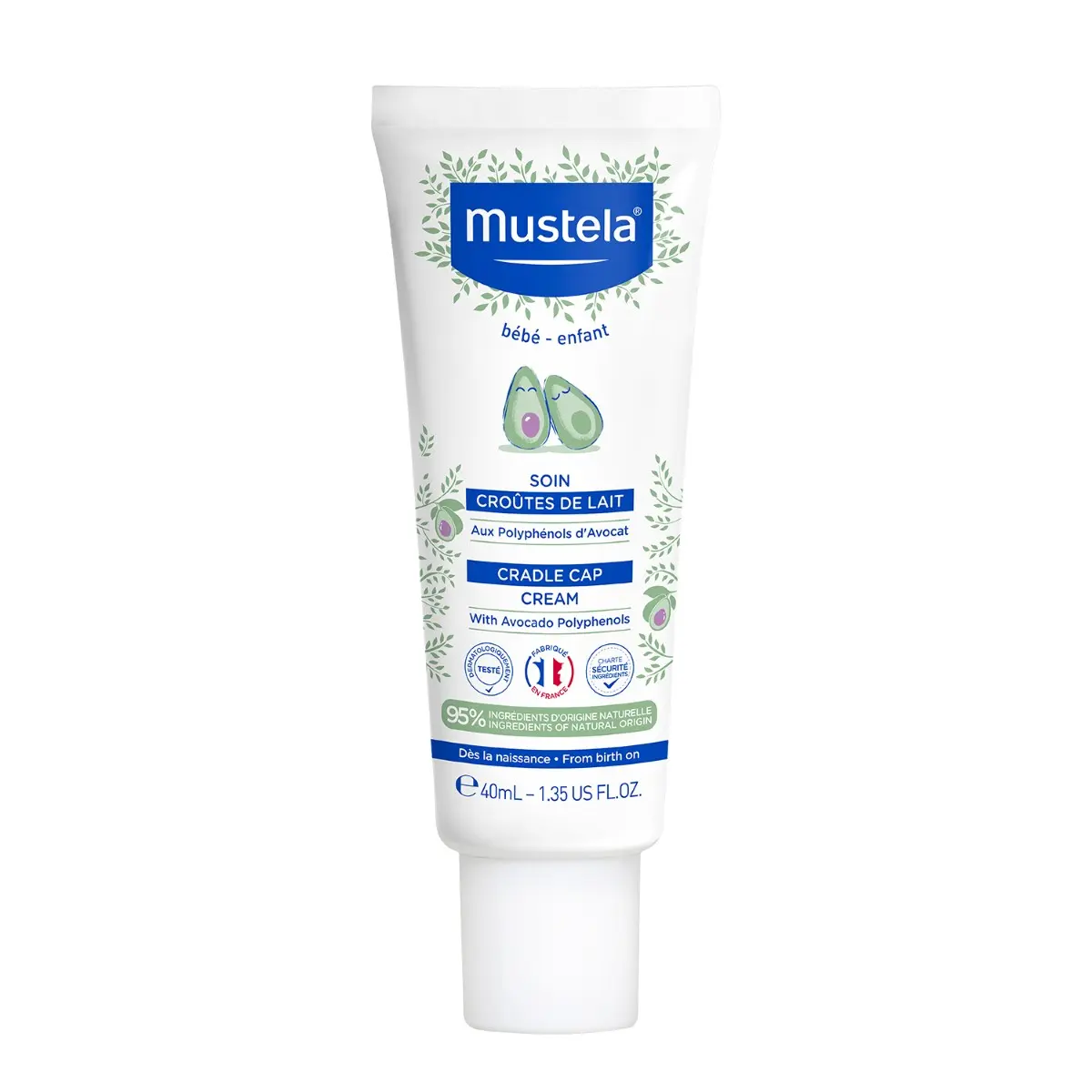 Mustela Krema za lice za bebe Hydra Bebe, 40 ml
