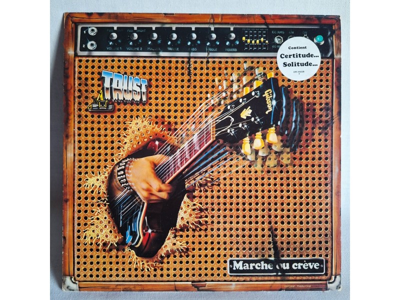TRUST! ORIGINAL! HARD ROCK-METAL BAND! OMOT5,LP5+MINT!