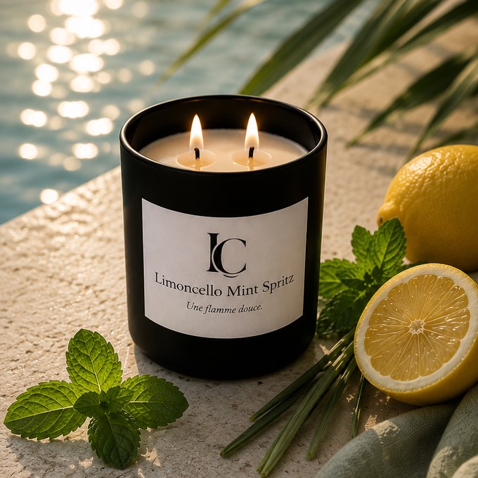 Limoncello Mint Spritz –Sojina mirisna sveća 200gr