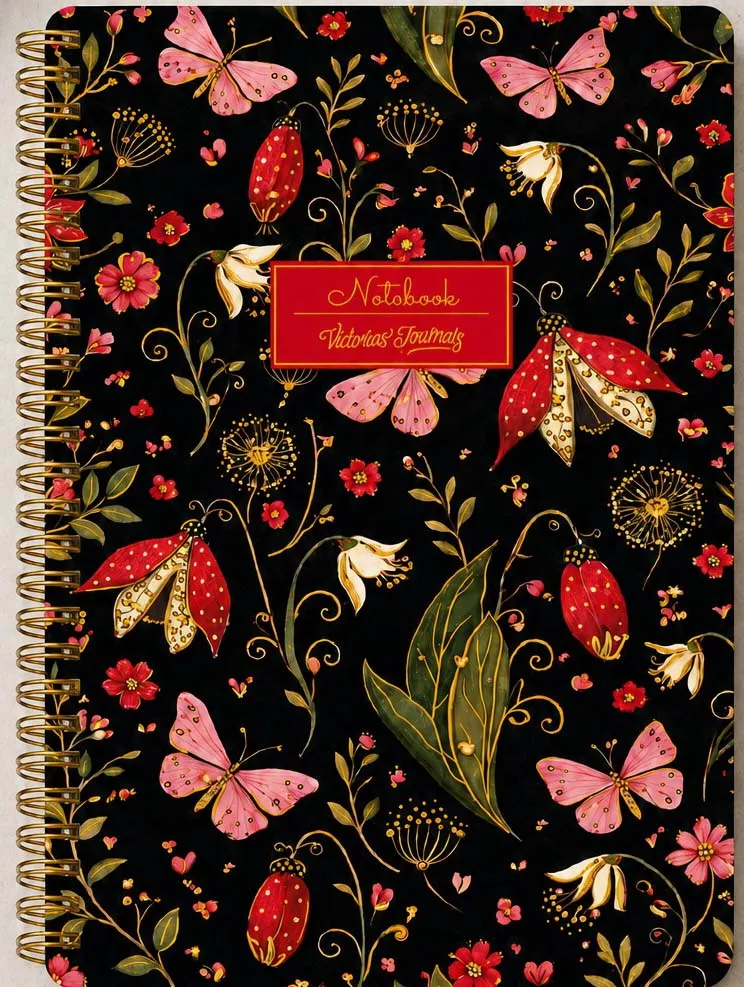 VICTORIA'S JOURNALS notes A5 IRISI