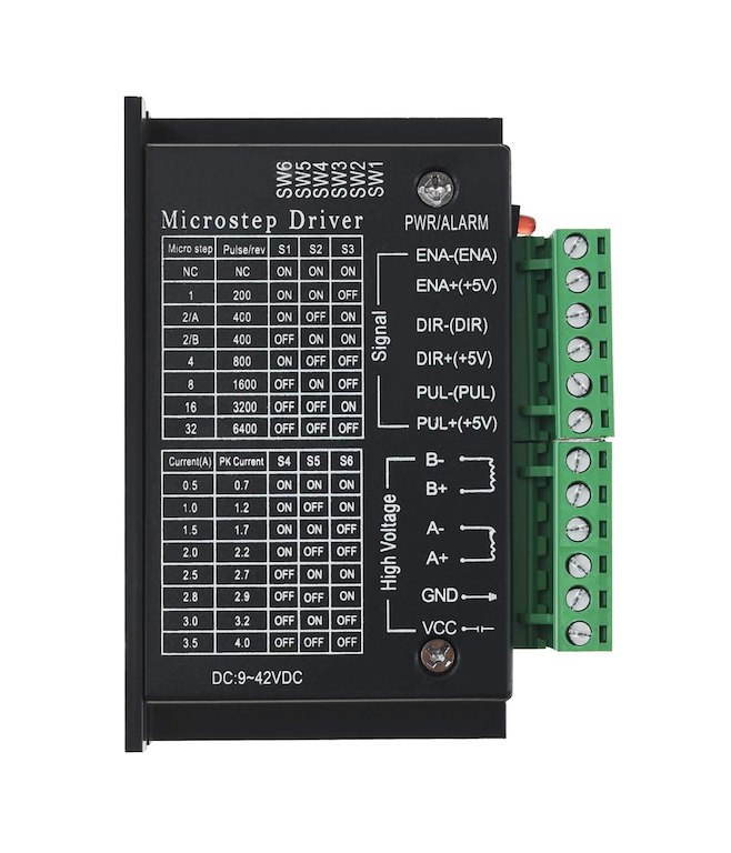 TB6600 Drajver za Koračne Motore 4A 9-42V CNC / 3D Štampač