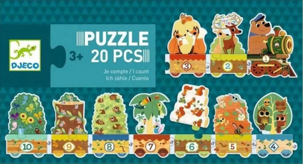 Puzzle za decu TRIO - I COUNT