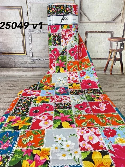 Platno za posteljine Ranforce 25049 v1