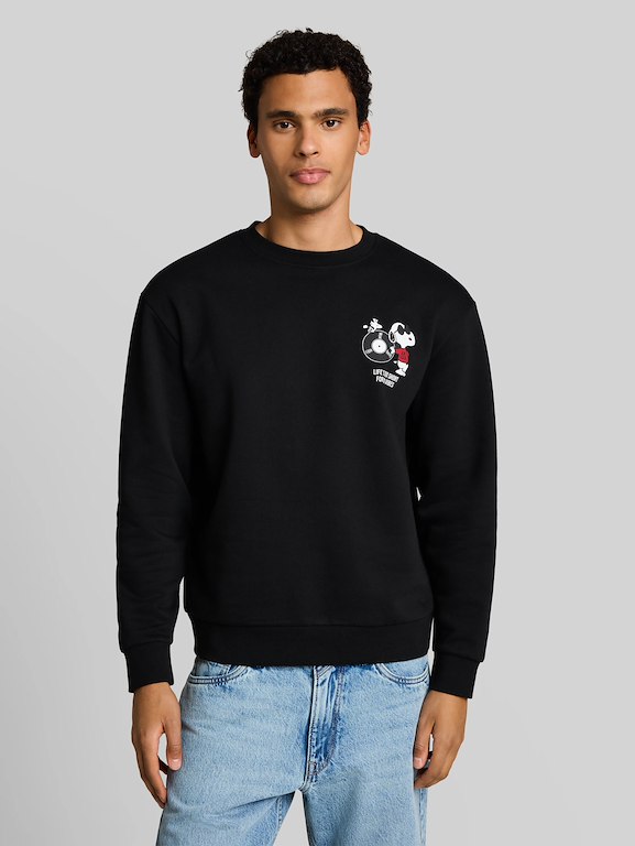 Dukserica opuštenog kroja sa Snoopy printom na leđima