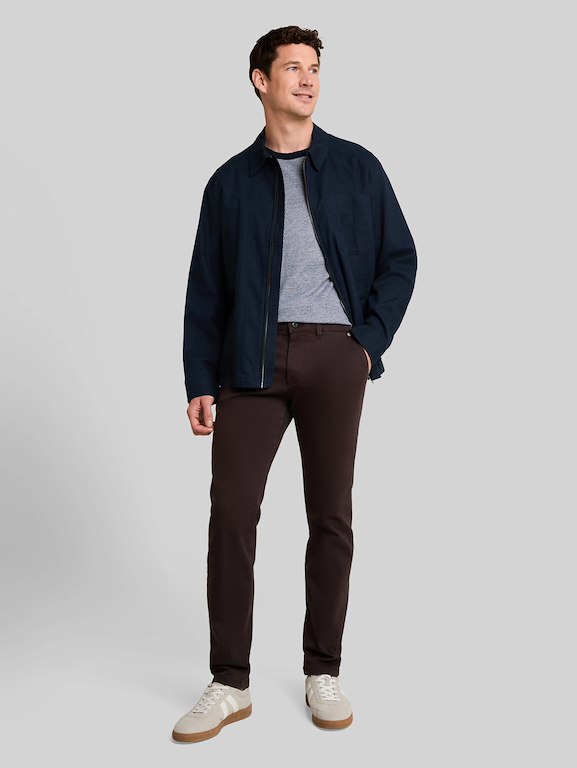 SIMON SLIM Čino pantalone ispranog izgleda