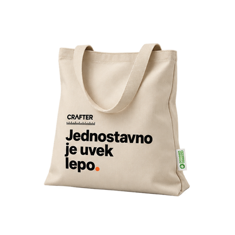 Crafter ceger Jednostavno je uvek lepo - Naturella Home