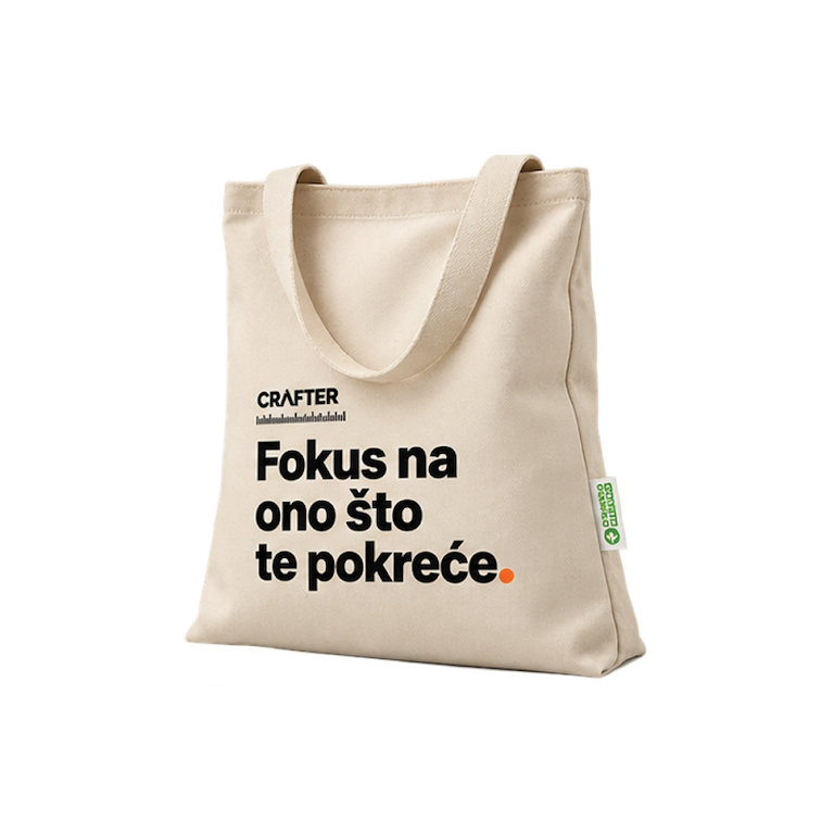 Crafter ceger Fokus na ono što te pokreće - Naturella Fresh