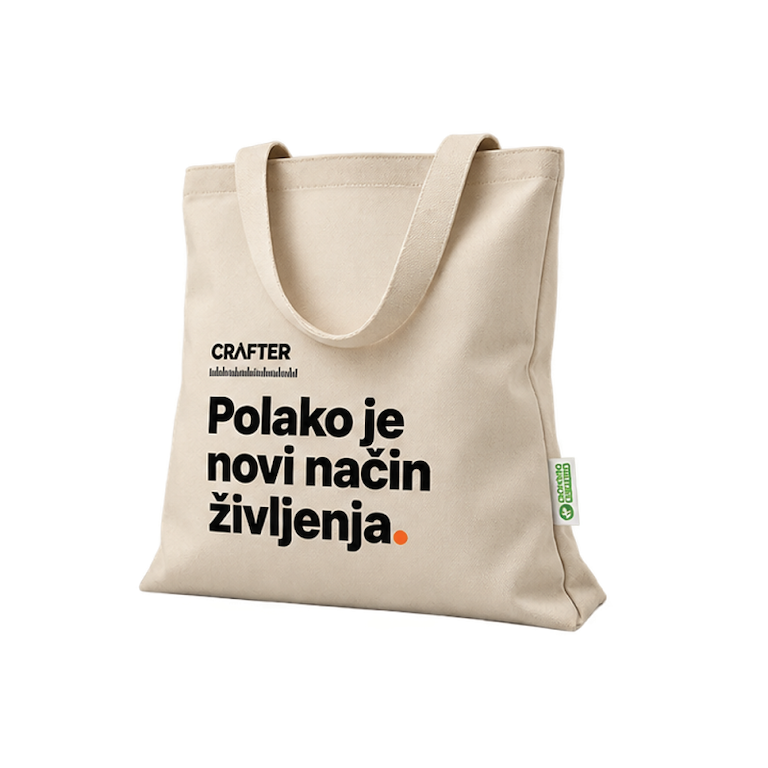 Crafter ceger Polako je novi način življenja - Naturella Organic