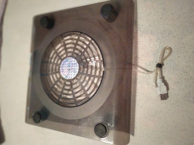 DC Fan Notebook Cooler Stand FC Rohs sa 1  ventilatorom
