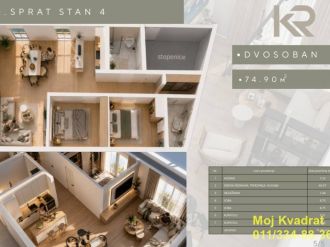 75m² 314.580€
Beograd, Zemun, Centar (Zemun), Dobanovačka