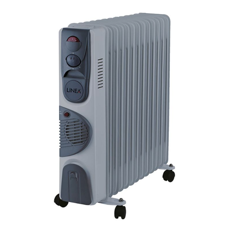 Linea LRF13-0578 Uljani radijator sa ventilatorom, 13 rebara, 2500W+400W ventilator