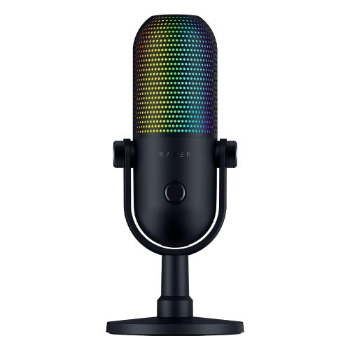 Razer Seiren V3 Chroma RGB USB mikrofon za striming, crna