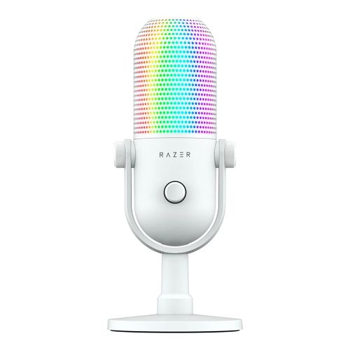 Razer Seiren V3 Chroma RGB USB mikrofon za striming, bela