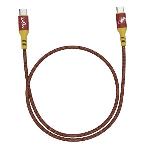 Moye Harry Potter USB-C na USB-C kabl za punjenje, pleteni