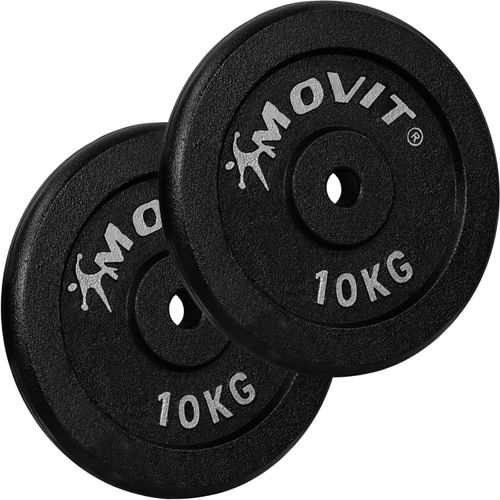 MOVIT set teg ploča od livenog gvožđa 2 x 10 kg, 30/31 mm